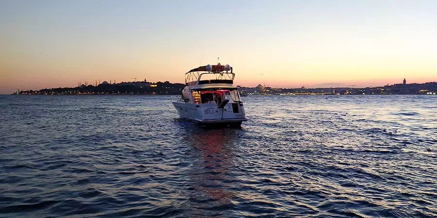 Istanbul Sunset Cruise, Sunset Cruise Istanbul, sunset on the Bosphorus